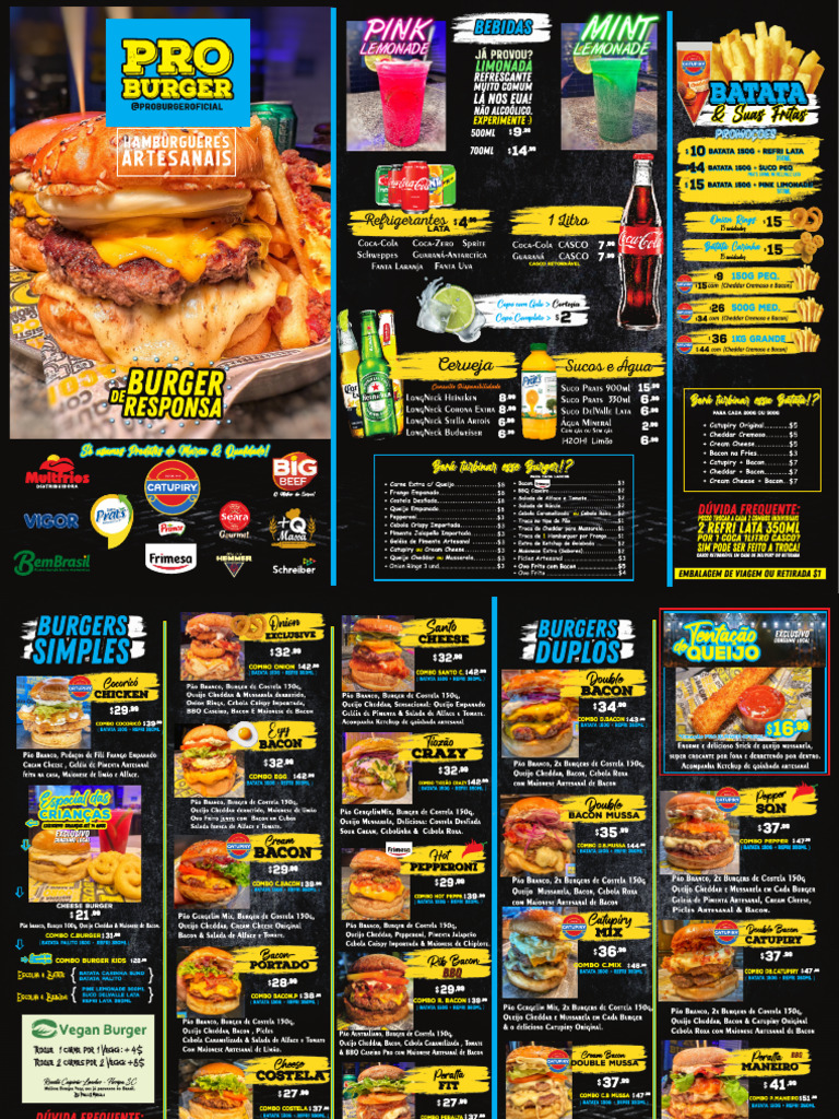 Burgers Pro Burger | PDF