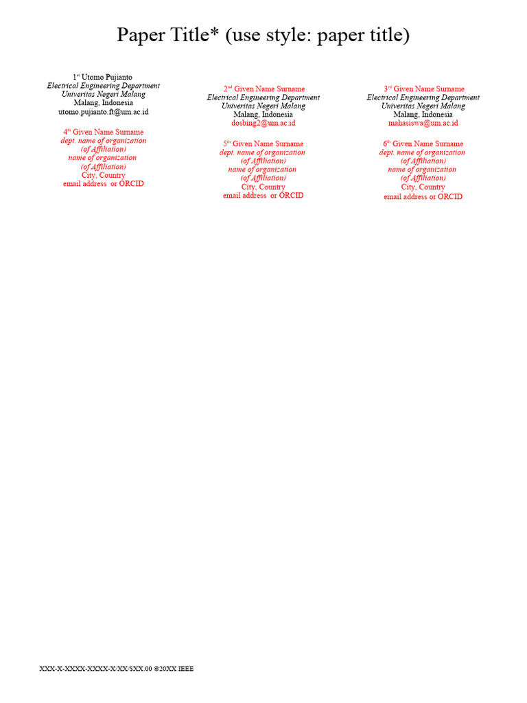 IEEE Conference-Template-A4 | PDF | International System Of Units | Receiver Operating ...