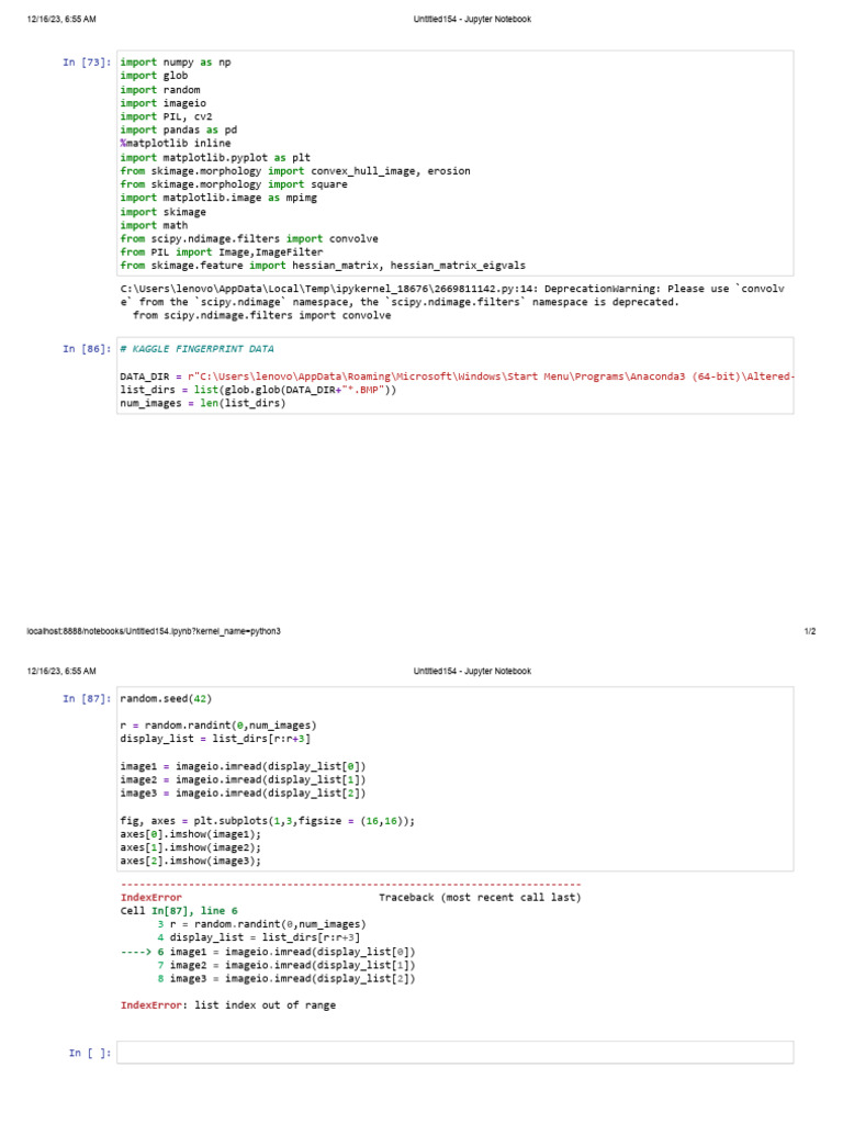Untitled154 - Jupyter Notebook | PDF | Ibm Pc Compatibles | Computer Science