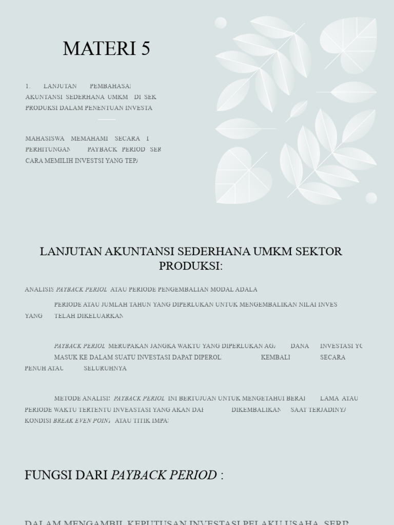 Materi 6 | PDF