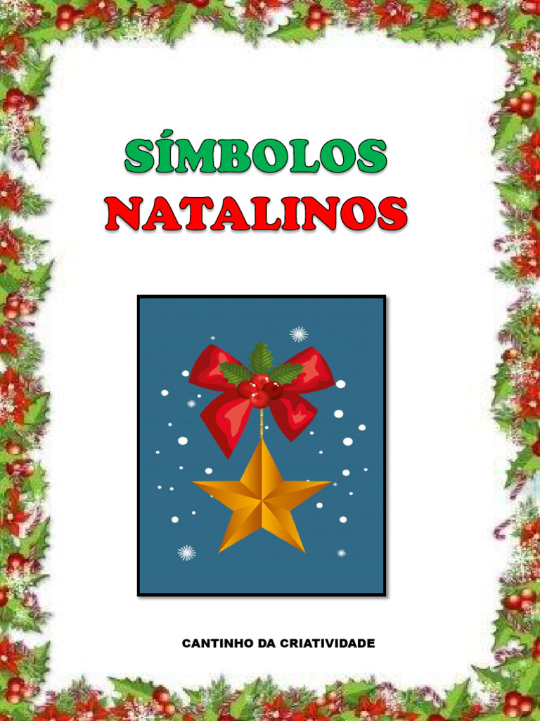 Símbolos Natalinos e Seus Significados | PDF | Nascimento de Jesus ...