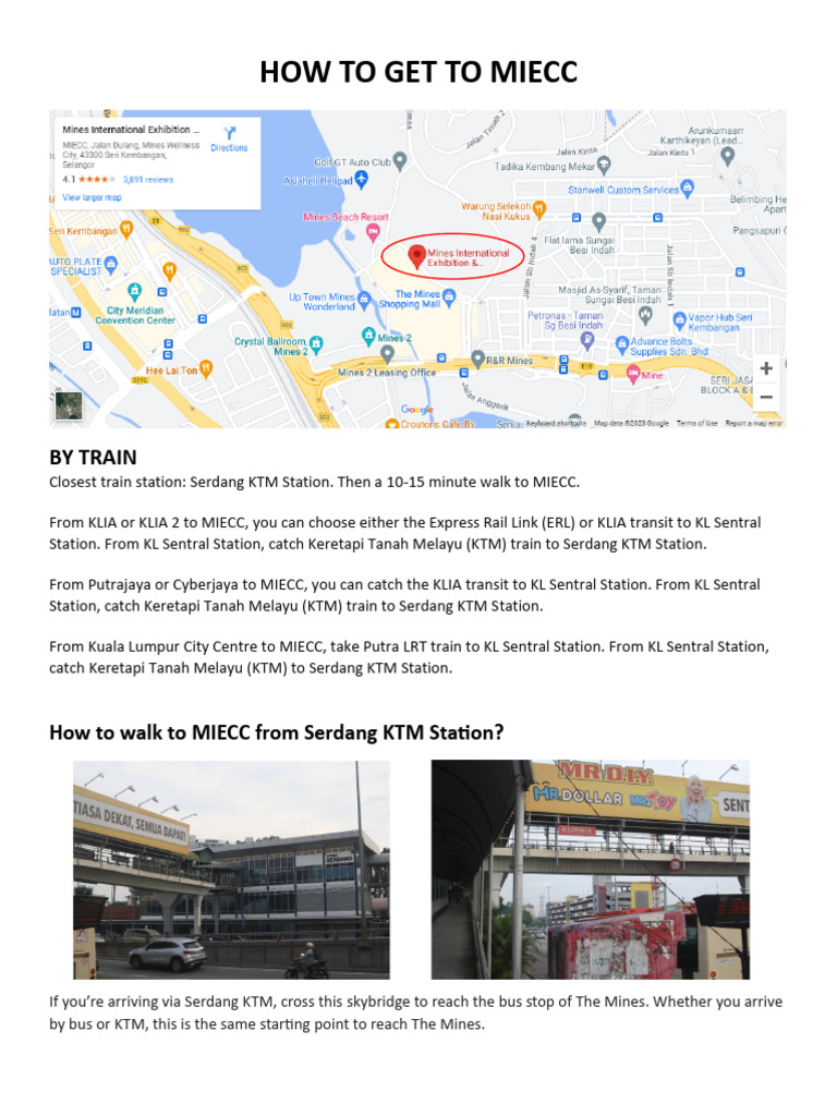 How To Get To Miecc | PDF