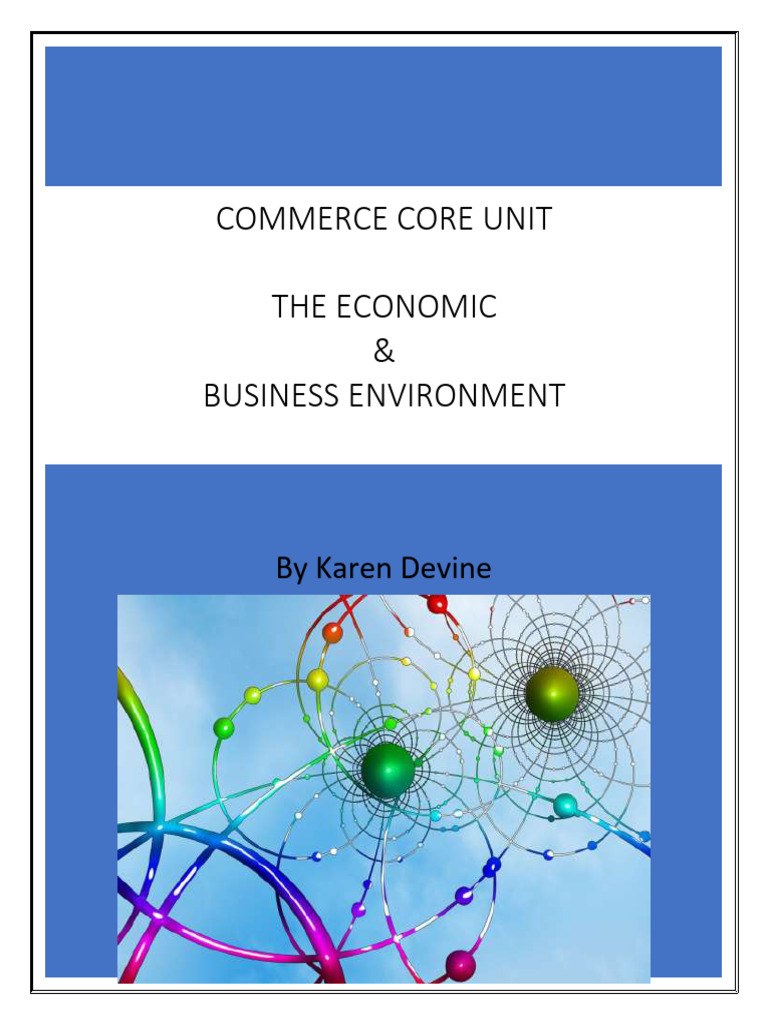 The Economic & Business Environment | PDF | Economic Equilibrium ...
