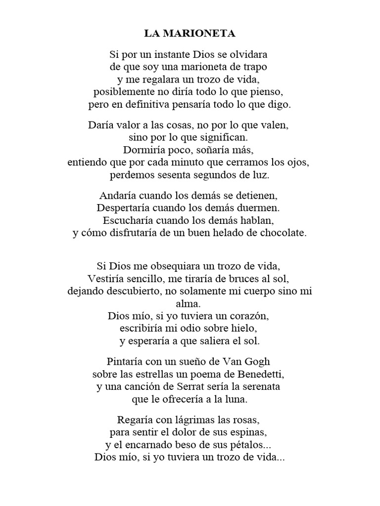 La Marioneta | PDF | Gabriel García Márquez | Amor