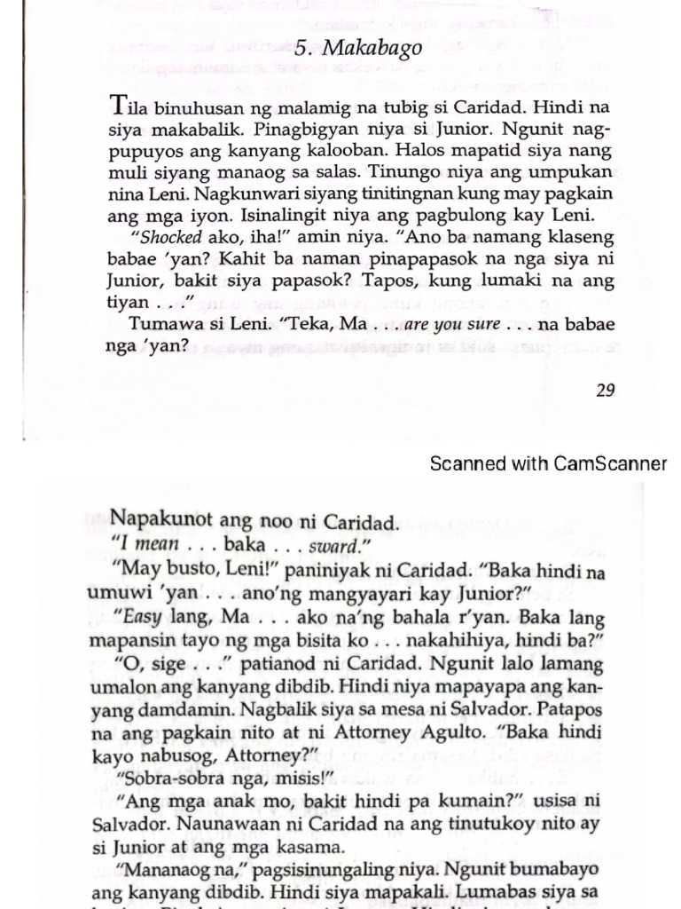 Kabanata 5-Canaldelareina | PDF