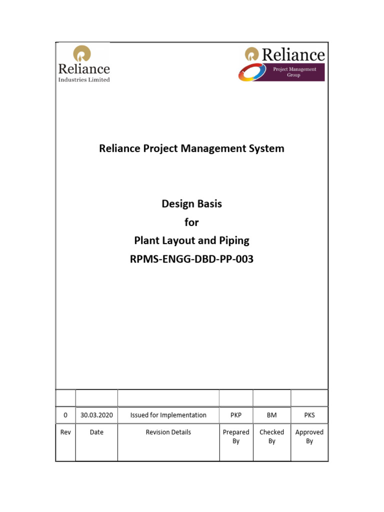 RPMS Engg DBD PP 003 | Download Free PDF | Valve | Pipe (Fluid Conveyance)