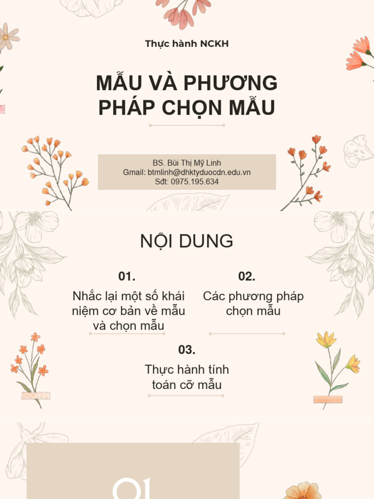 Bai 3 - Mau Va PP Chon Mau - Linh Bui | PDF