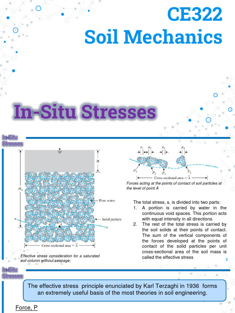 Week 14. Stresses in Soil Part 1 | PDF