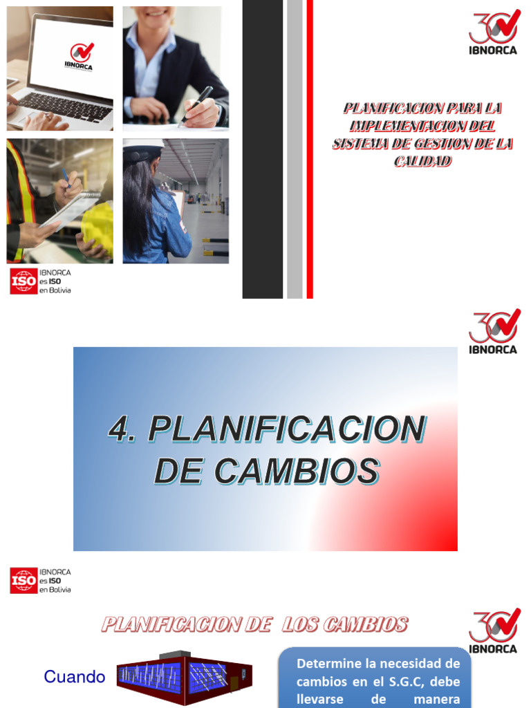 Gestión de Cambios en SGC ISO 9001 | PDF