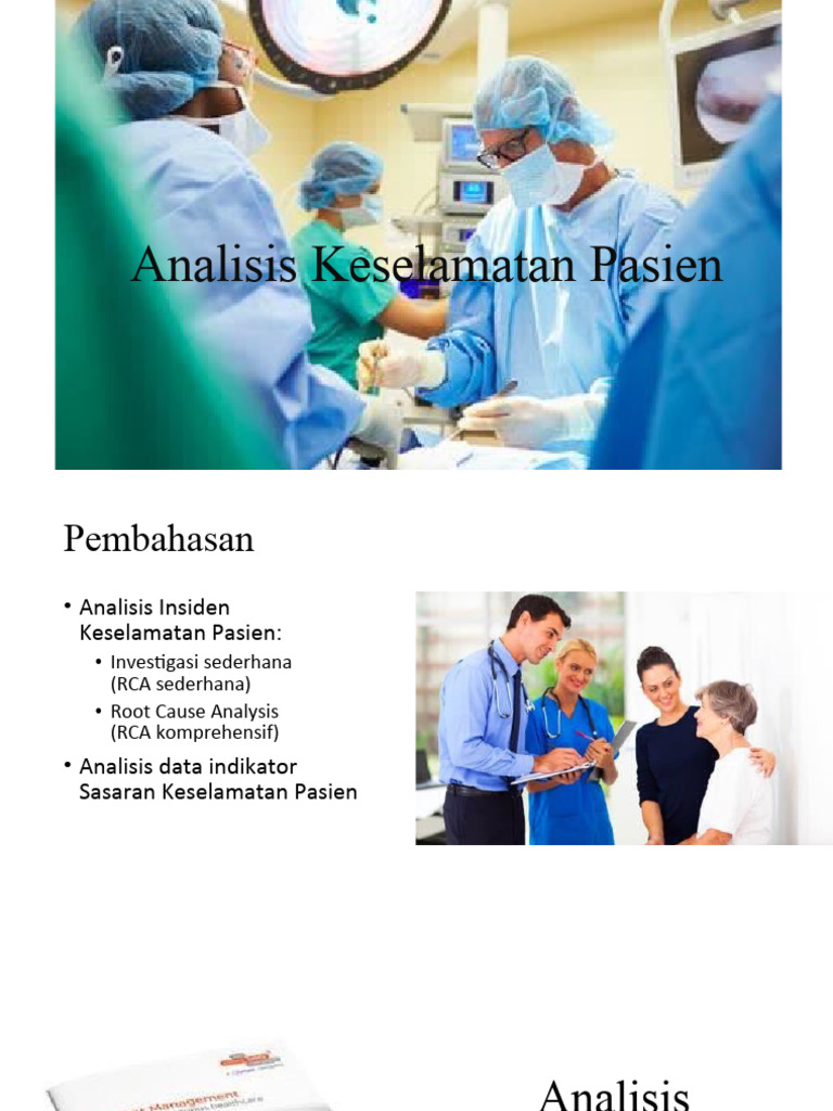 Analisis Keselamatan Pasien | PDF