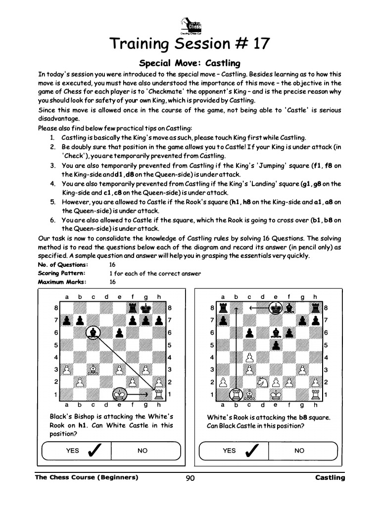 Chess Course | PDF | Chess Theory | Traditional Board Games