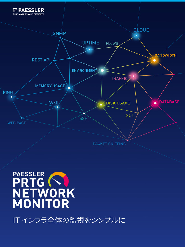 Product Brochure - PRTG Network Monitor - JP | PDF