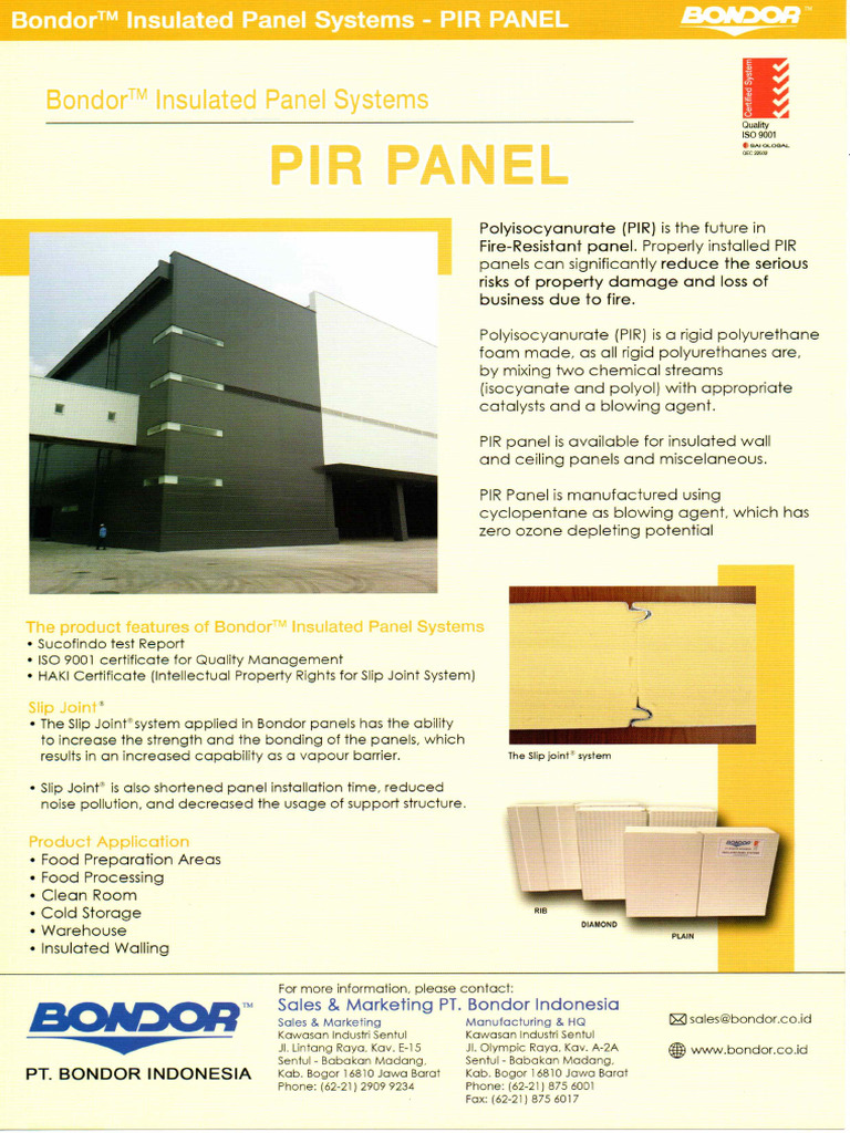 PIR Panel | PDF