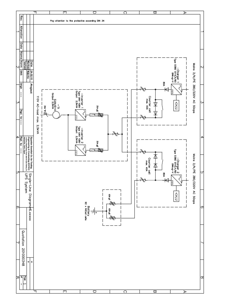 Single Line Digram 3 | PDF