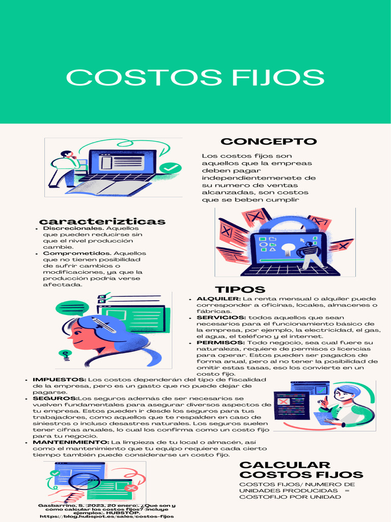 Costos Fijos, Costos Variables - Karoll Gutierrez | PDF | Business | Costo marginal