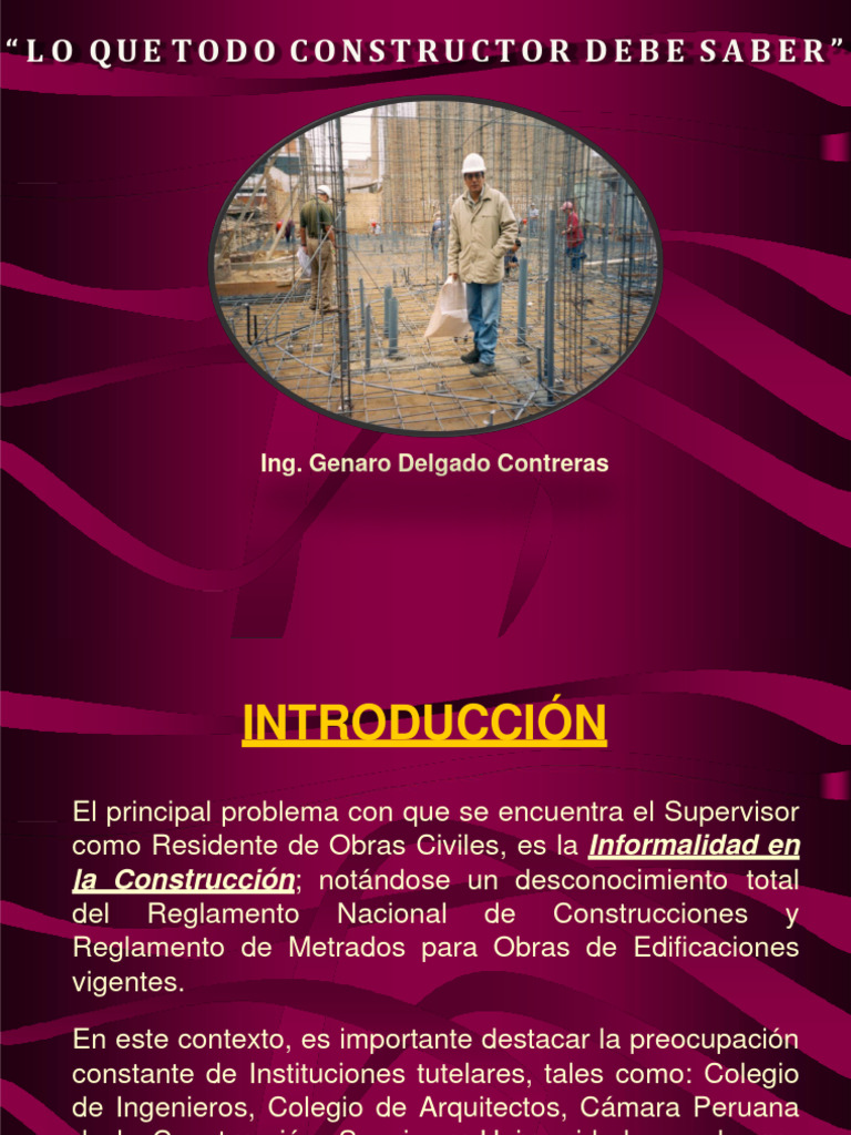 Lectura Proceso Constructivo | PDF | Fundación (Ingeniería) | Hormigón