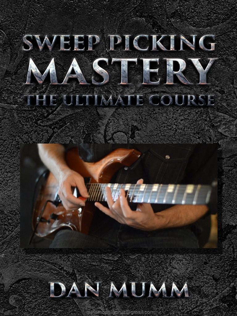Sweep Picking Mastery Tab Book DanMumm | PDF | Interval (Music ...