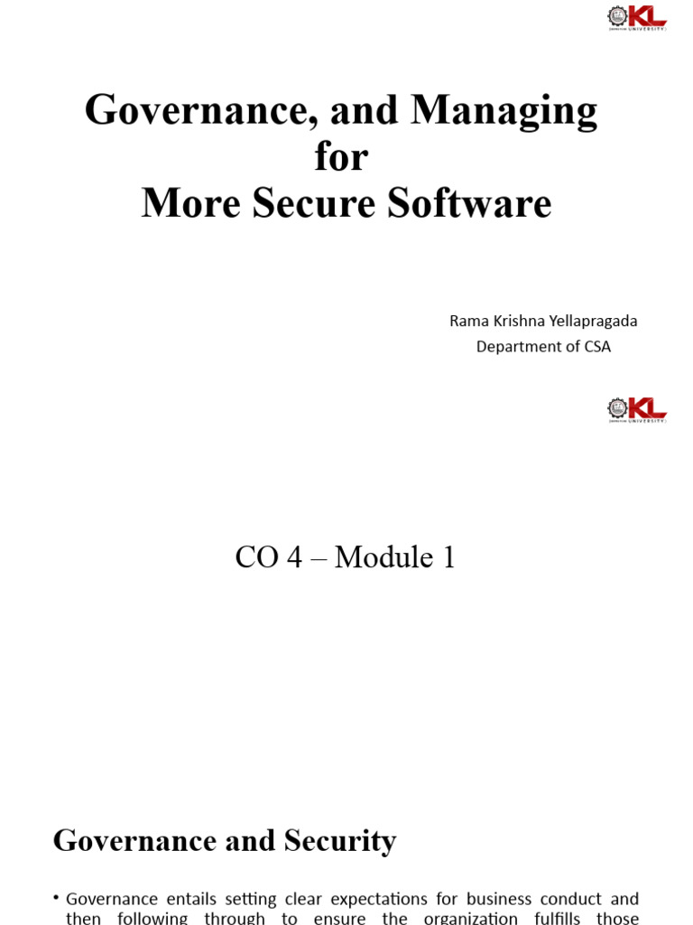 Sse Co4 Module 1 | PDF