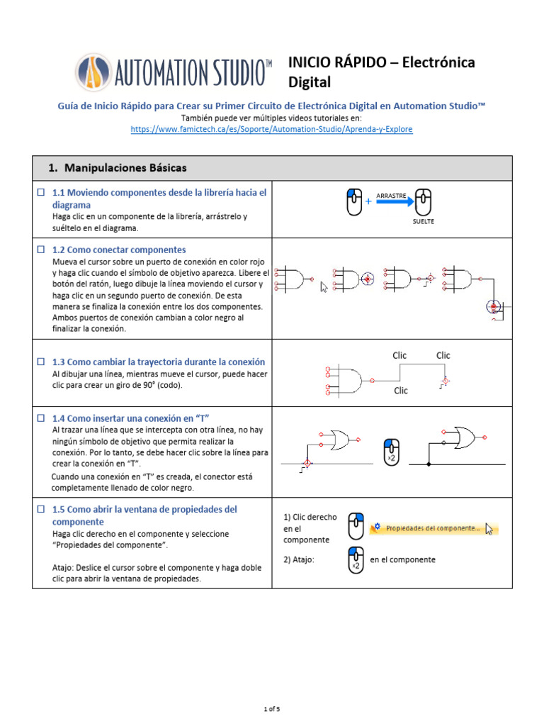 Automation Studio Guia de Inicio Rapido - Digital - Es | PDF ...
