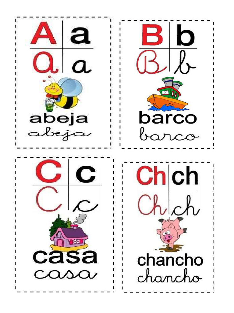 Abc para Imprimir | PDF