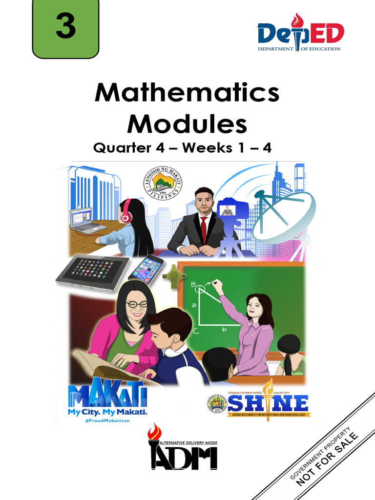 Math3 - Q4 - Weeks 1to 4 | PDF