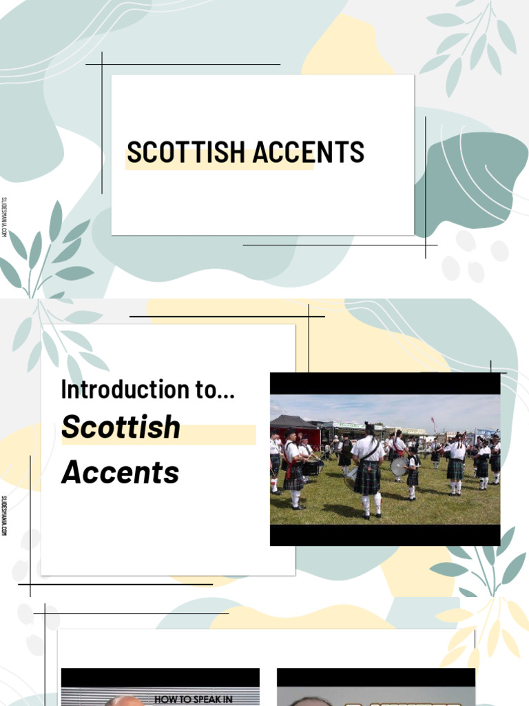 Scottish Accents | PDF