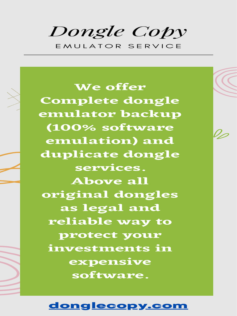 Sentinel Dongle Emulator Pdf