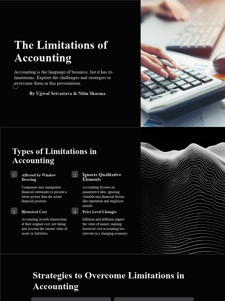 The Limitations of Accounting | PDF