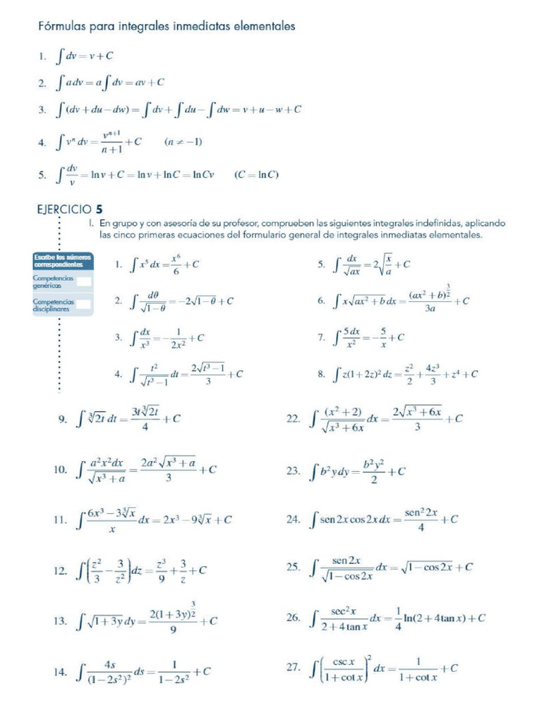 Deber Cálculo Integral | PDF