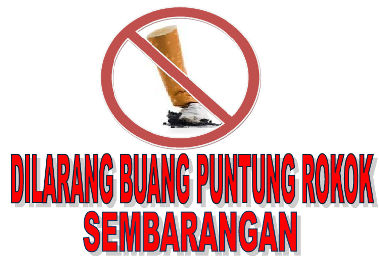 Dilarang Buang Puntung Rokok | PDF