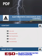 ESD Basics Presentation | PDF | Electrostatic Discharge | Electrostatics