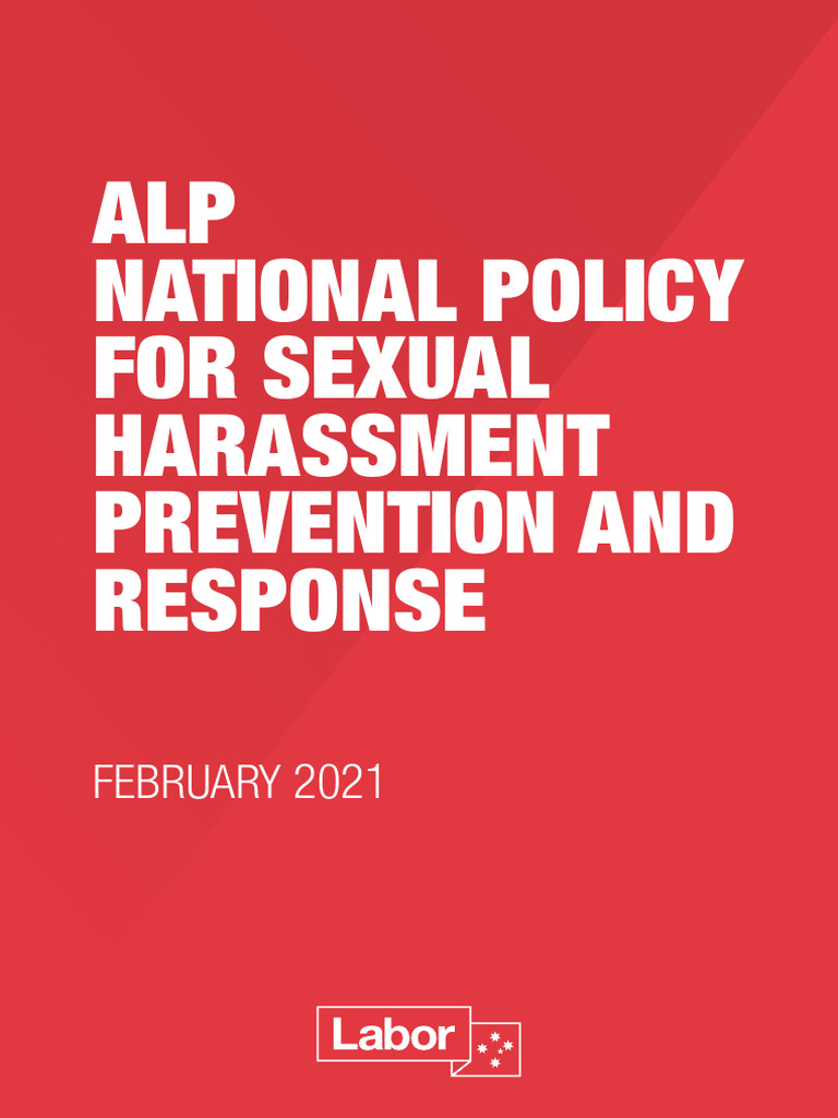 ALP Sexual Harassment Policy 2021 | PDF | Sexual Harassment | Harassment