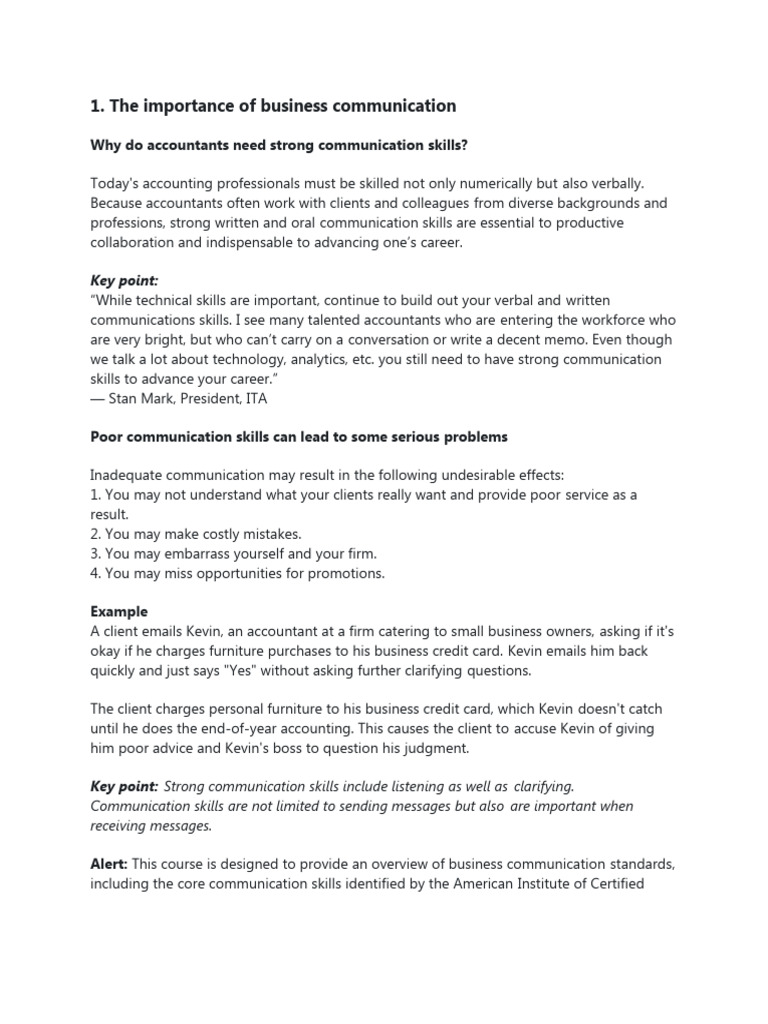 Effective Business Communication Pdf Nonverbal Communication Audit