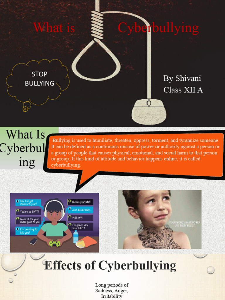 Cyberbullying | PDF | Cyberbullying | Bullying