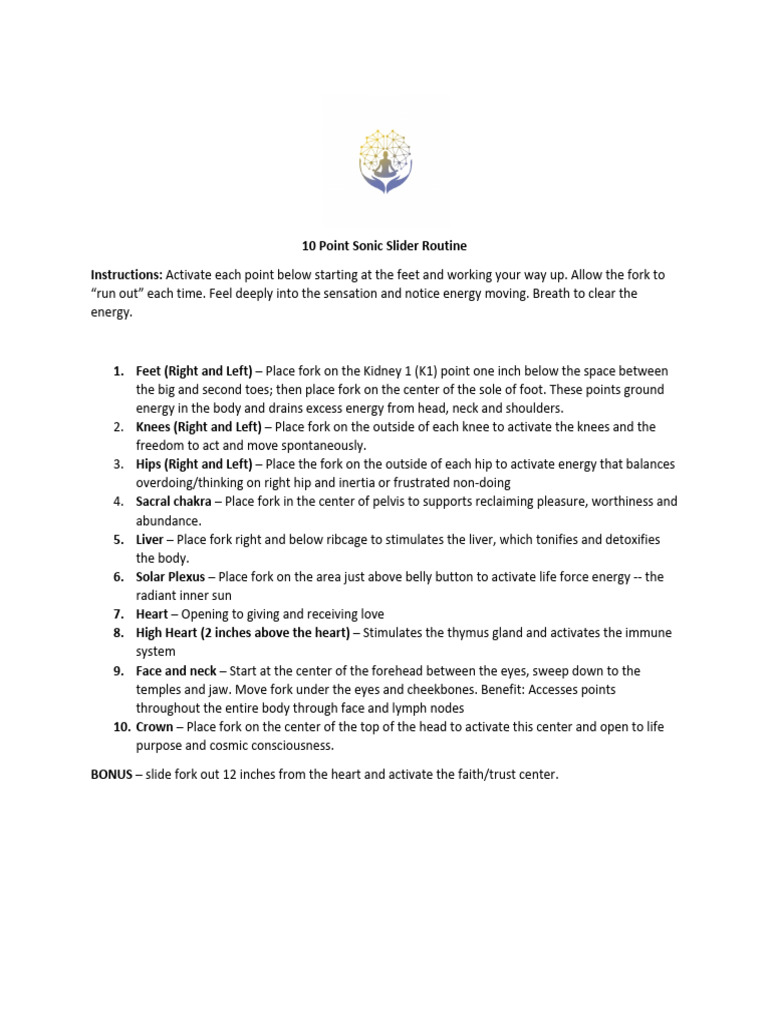 Sonic Slider Energy Activation Guide | PDF | Career & Growth | Self ...