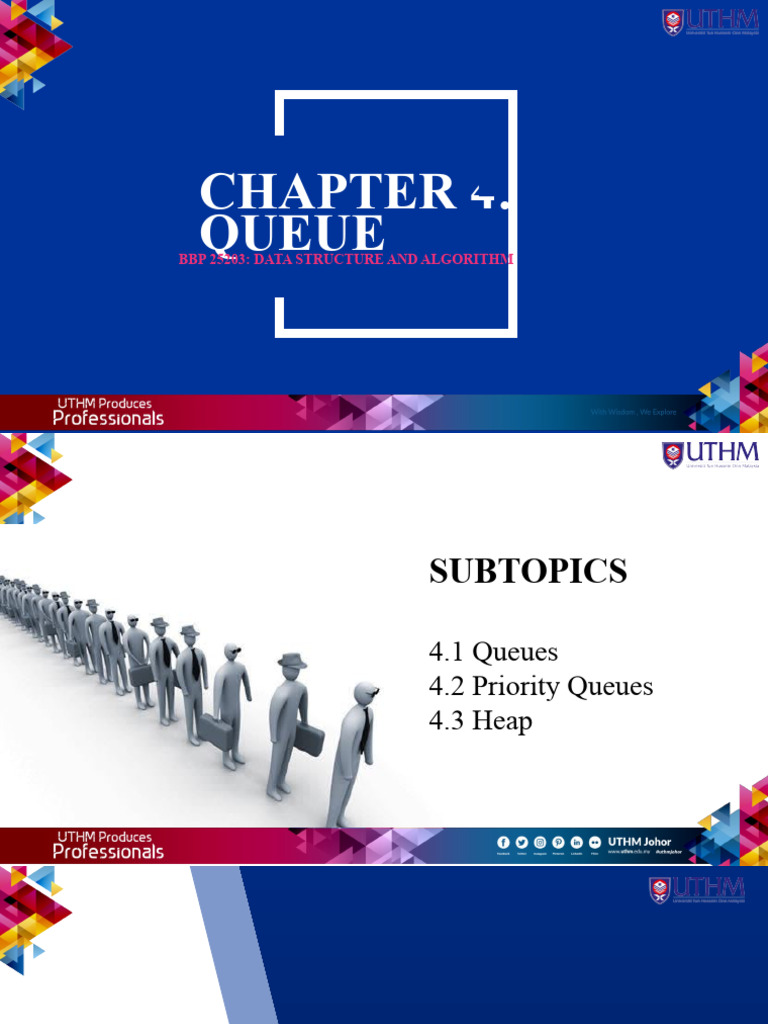 Chapter 4 Queue Pdf Queue Abstract Data Type Computer Engineering