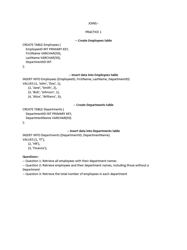 Joins Pdf Computing Computer Programming