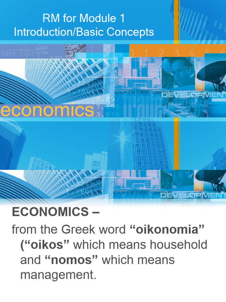 Reading Material 1 Introduction Econ | Download Free PDF | Economics ...