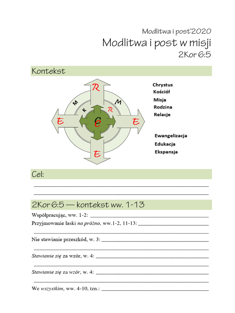 04 Modlitwa I Post W Misji | PDF