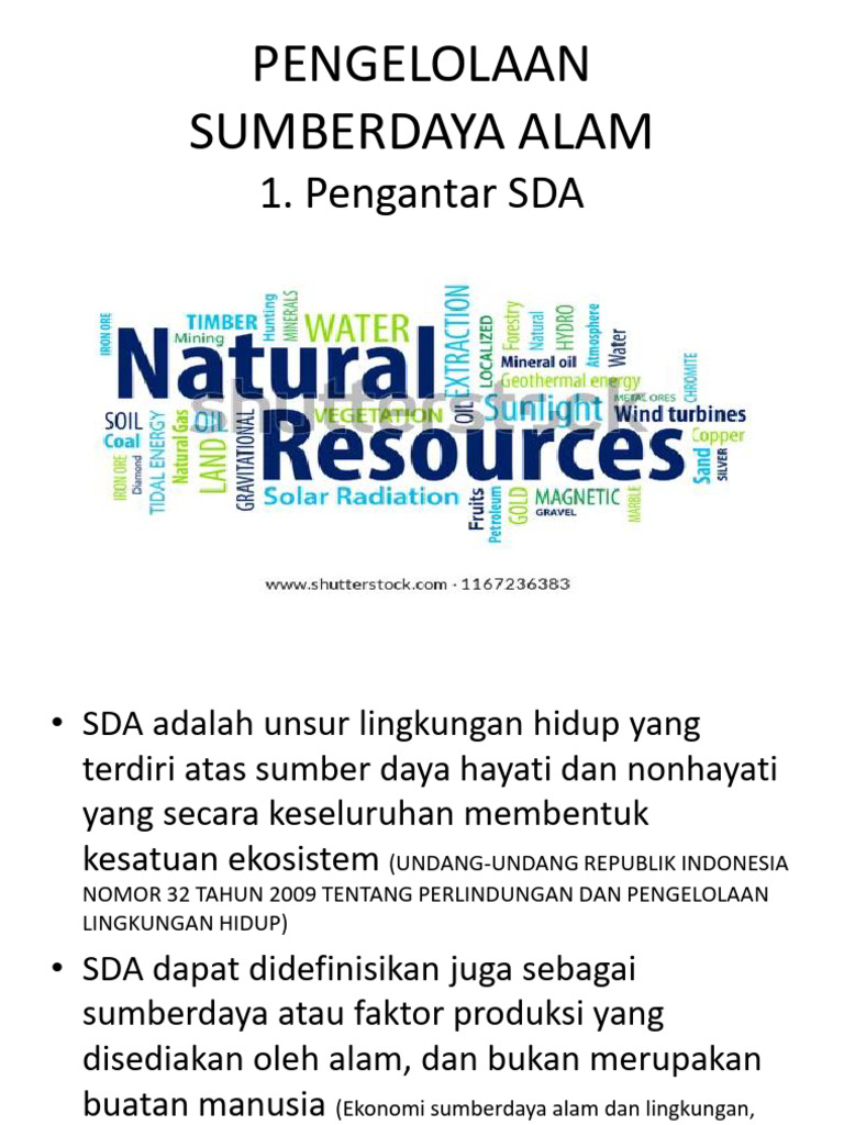 Pengantar PSDA | PDF