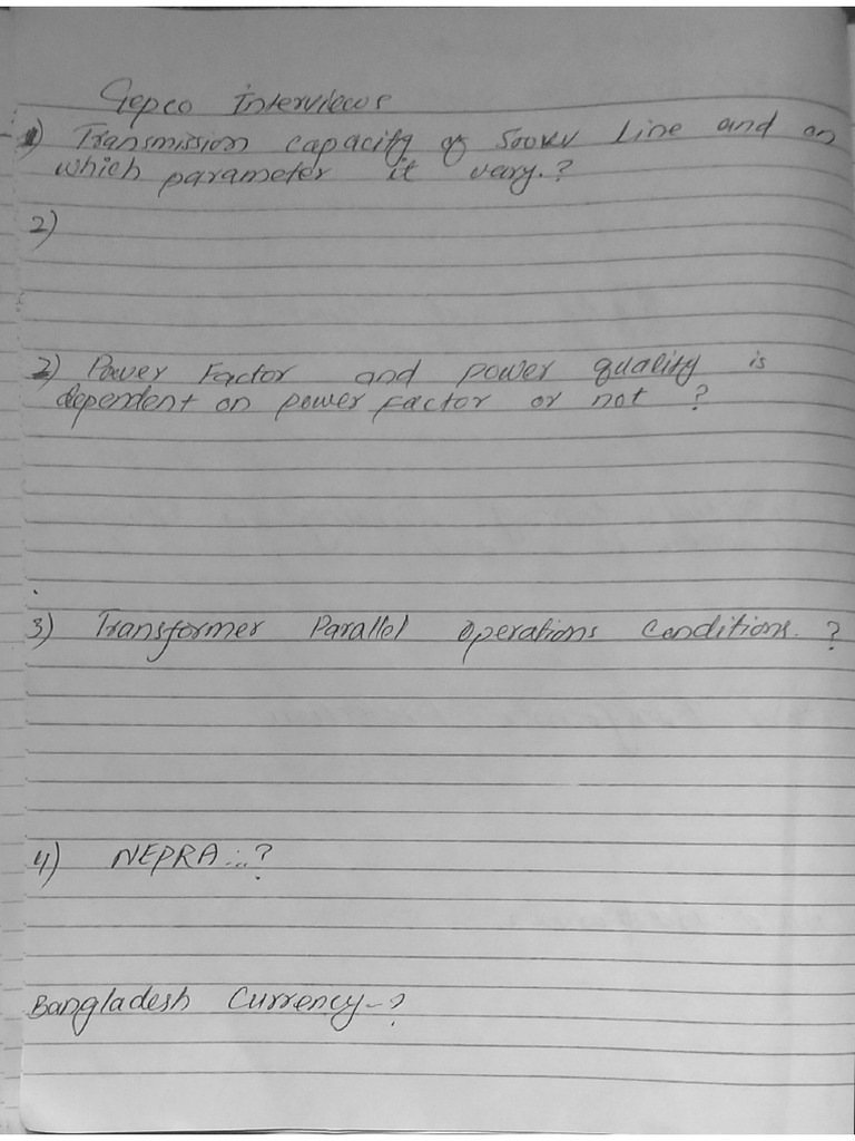 Interview Gepco | PDF