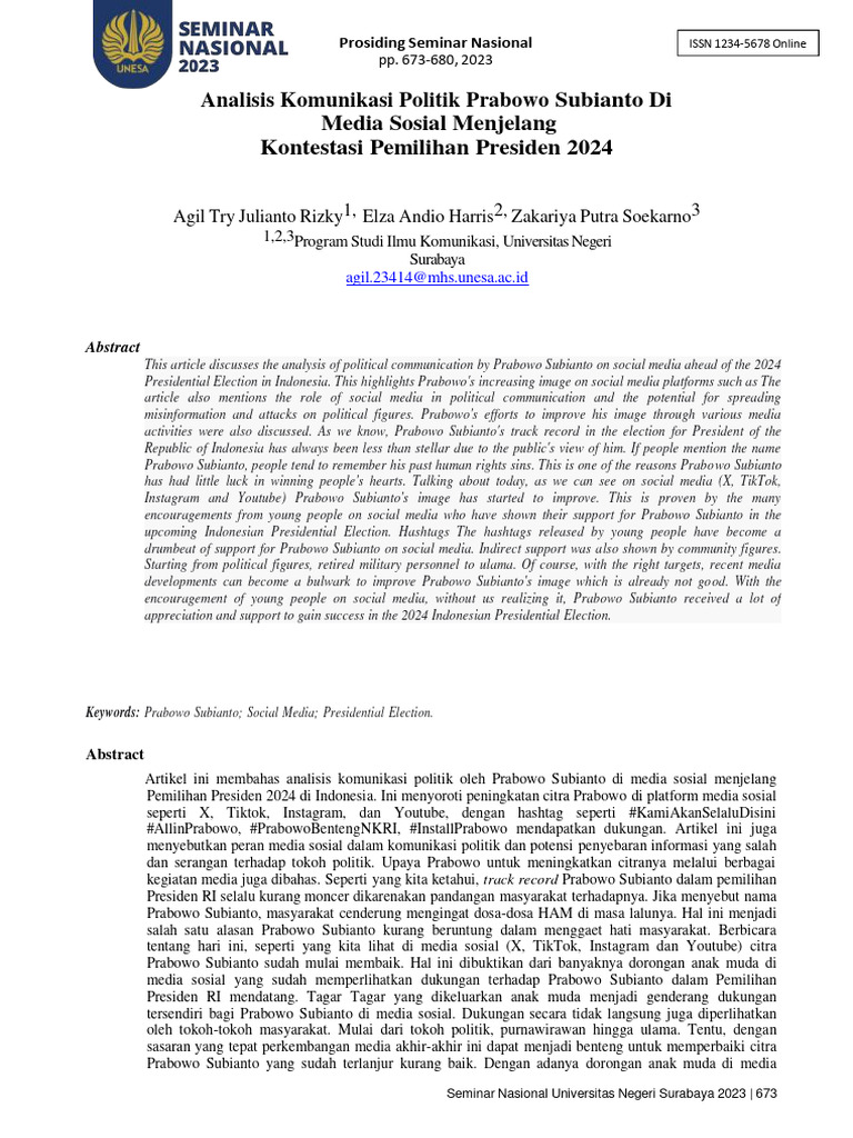 845-Article Text-3105-1-10-20231107 | PDF | Indonesia