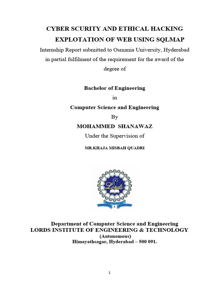 SQLMap Web Exploitation Guide | PDF