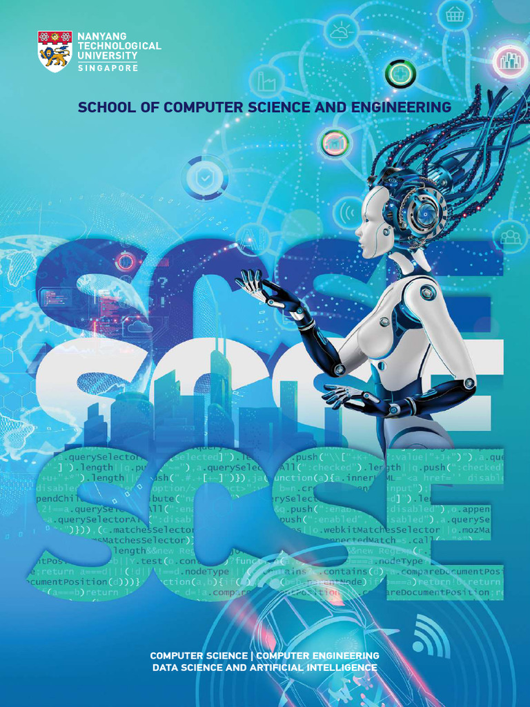 SCSE UG Brochure | PDF | Machine Learning | Embedded System