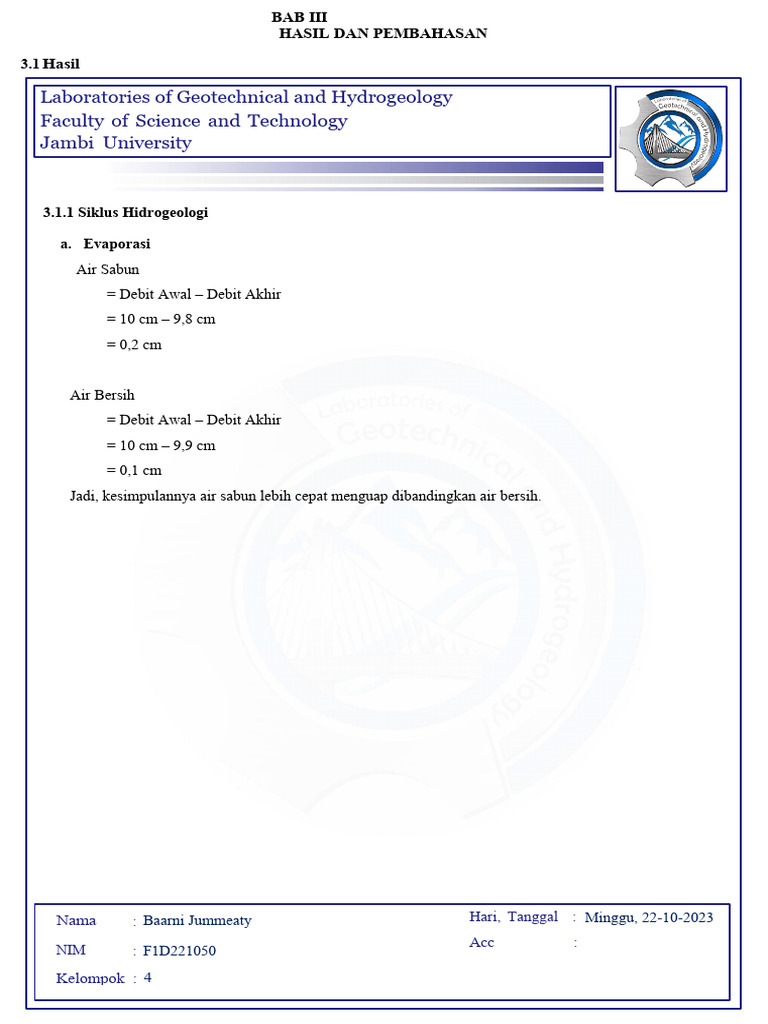 LKS Siklus Hidro Mea | PDF