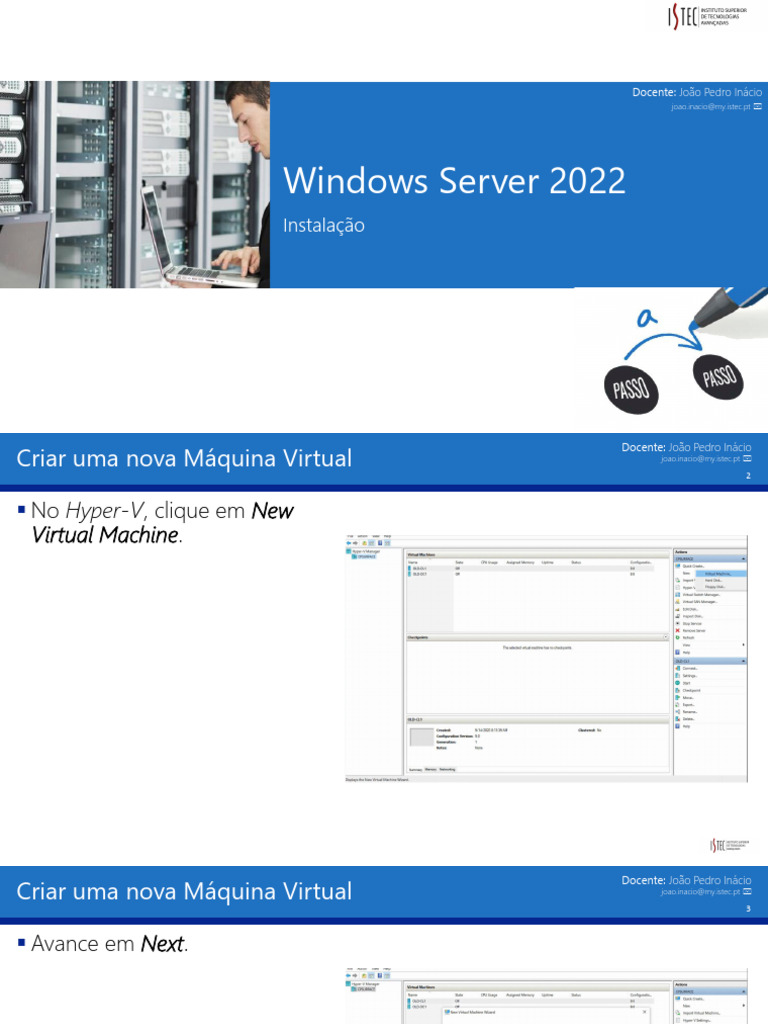 Instalação Do Windows Server 2022 | PDF