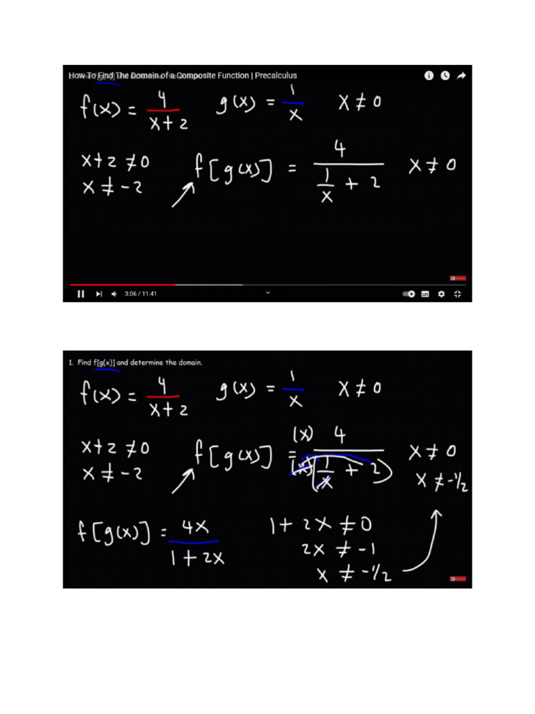 Combined Functions Pdf