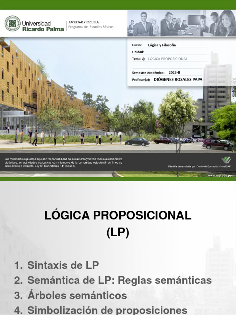 4.1. Lógica Proposicional | PDF | Lógica | Proposición