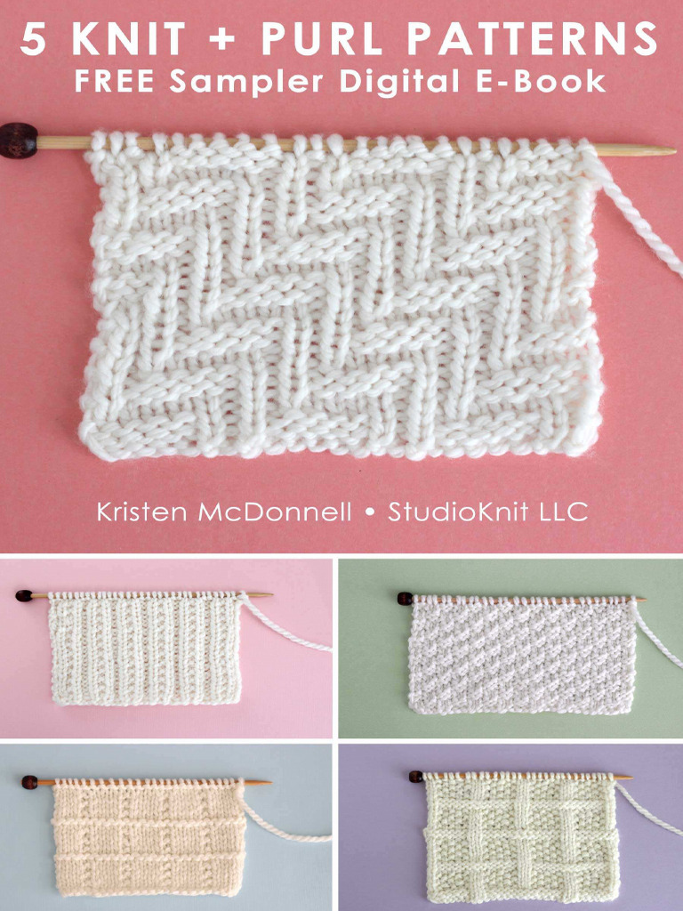 Studio Knit E Book Sampler | PDF