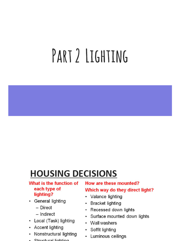 2 | Download Free PDF | Lighting | Architectural Elements